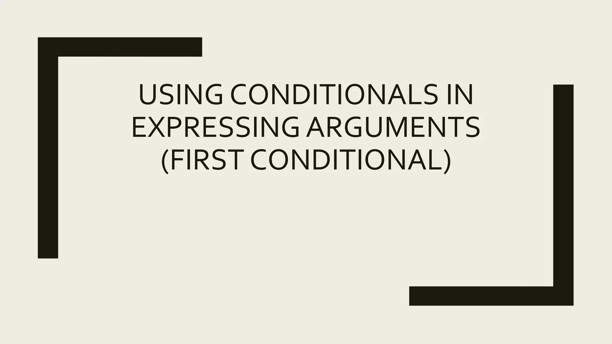 Using conditional-in-expressing-arguments | PPTX