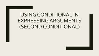 Using conditional-in-expressing-arguments | PPTX
