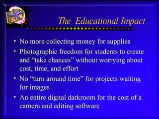 Using Digital Cameras For Visual Literacy | PPT | Cameras and ...