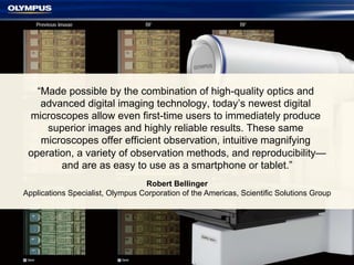 Using Digital Microscopes to Solve Common Microscopy Issues: Even First ...