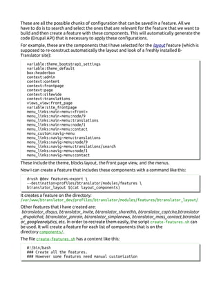 Using Drupal Features in B-Translator | PDF