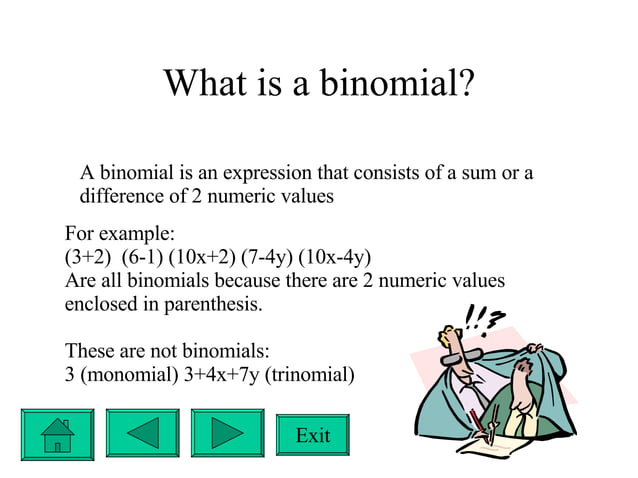 Using Foil To Multiply Binomials | PPT