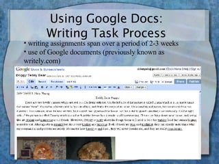 Using Google Docs in Adult Basic Writing Class | PPT | Desktop ...