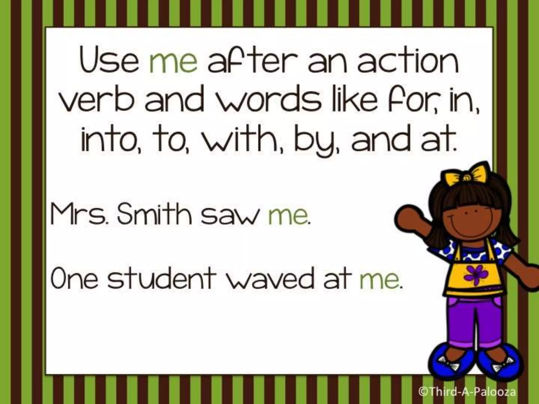 Using I and Me Powerpoint | PPTX