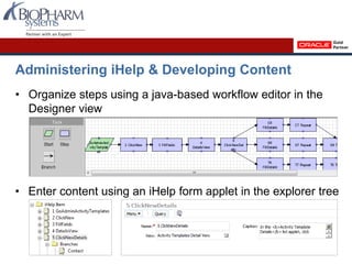 Using iHelp to Help Users Help Themselves in Siebel CTMS | PDF