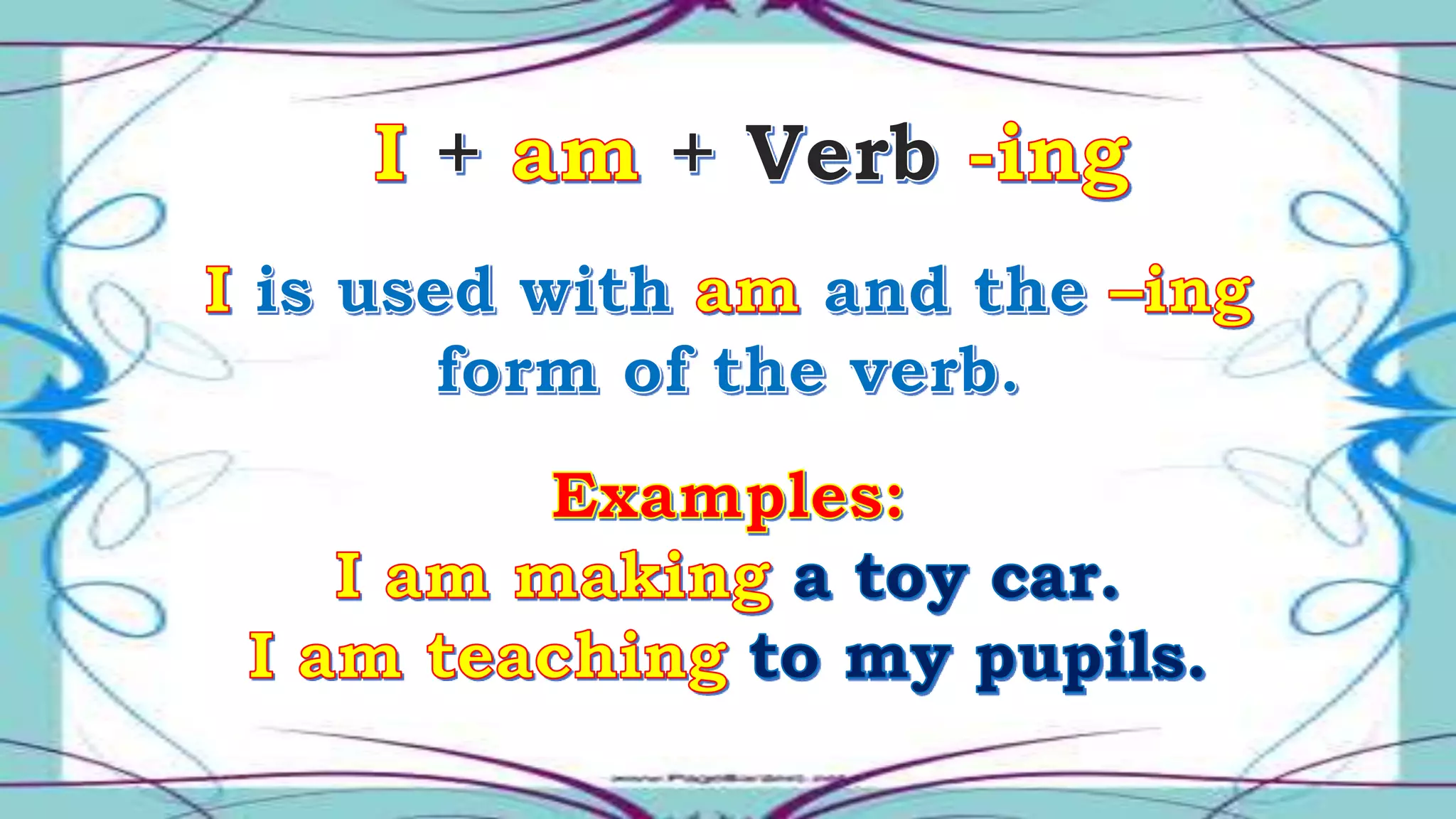 Using -ing form of the verb | PPTX
