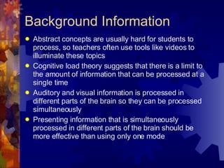 Using multimodal presentations | PPT