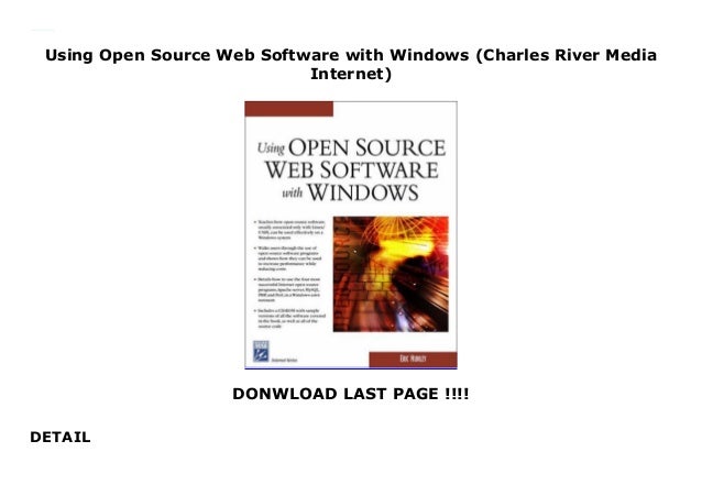 Using Open Source Web Software with Windows (Charles River Media Internet)