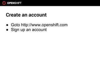 Using OpenShift PaaS | PDF | Cloud Computing | Internet