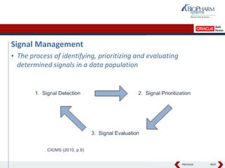 Using Oracle's Empirica Topics to Document Your Signal Management ...
