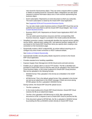 Using oracle-erp-cloud-adapter-oracle-integration | PDF