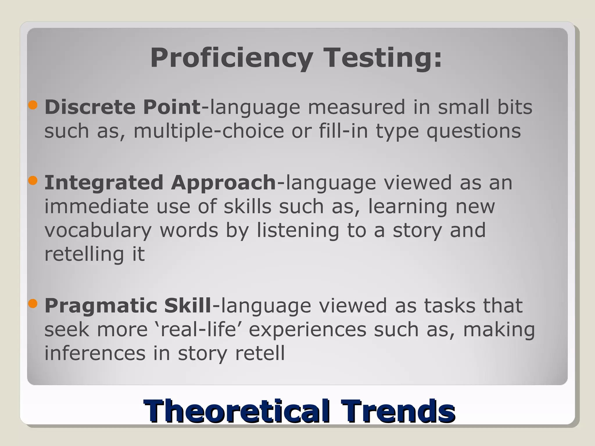 Using Proficiency Testing | PPT