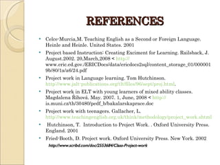 Using Project Work | PPT