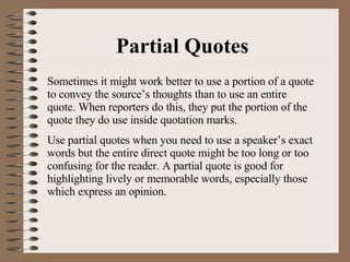 Using Quotations | PPT