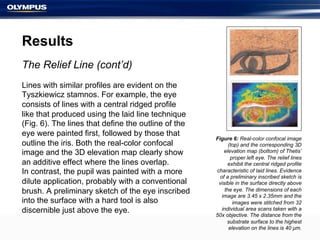 Using RTI and 3D Laser Scanning Confocal Microscopy to Evaluate Relief ...