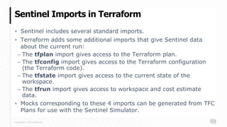 Using Sentinel Policies Across Multiple Terraform Cloud Organizations | PPT