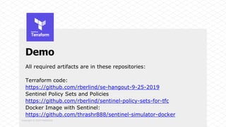 Using Sentinel Policies Across Multiple Terraform Cloud Organizations | PPT