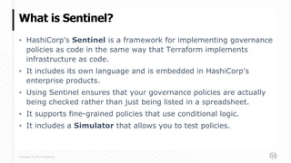 Using Sentinel Policies Across Multiple Terraform Cloud Organizations | PPT