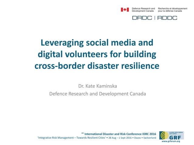 Using Social Media and Digital Volunteers for Building Cross-border ...