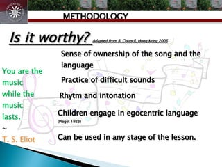 Using Songs And Chants | PPT