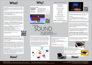 Using sound to stimulate creativity - Mike Harrison | PDF