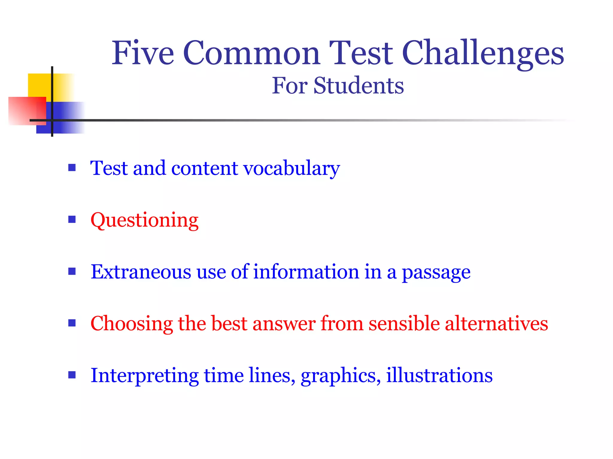 Using Technology For Test Preparation | PPT