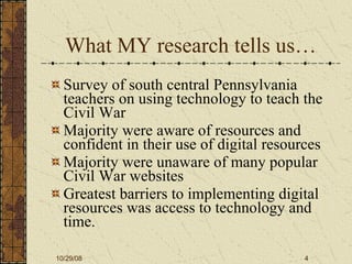 Using Technology To Teach The Civil War Cwpt | PPT