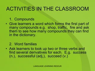 Using The Dictionary As A Teachng Tool | PPT