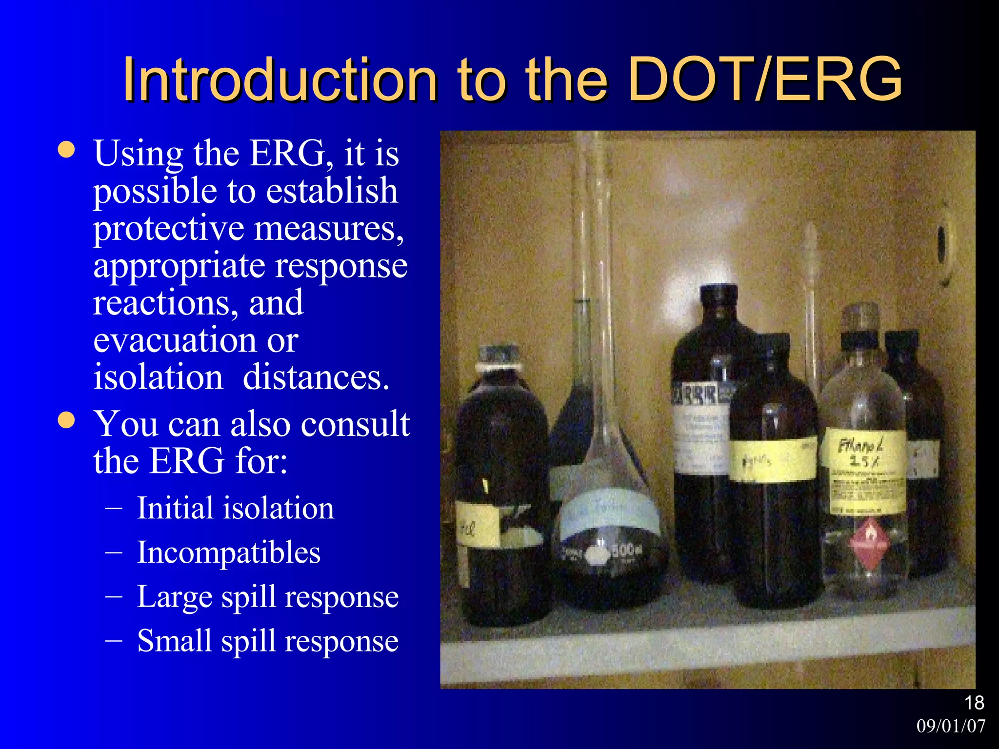 Using the Emergency Response Guidebook | PPT