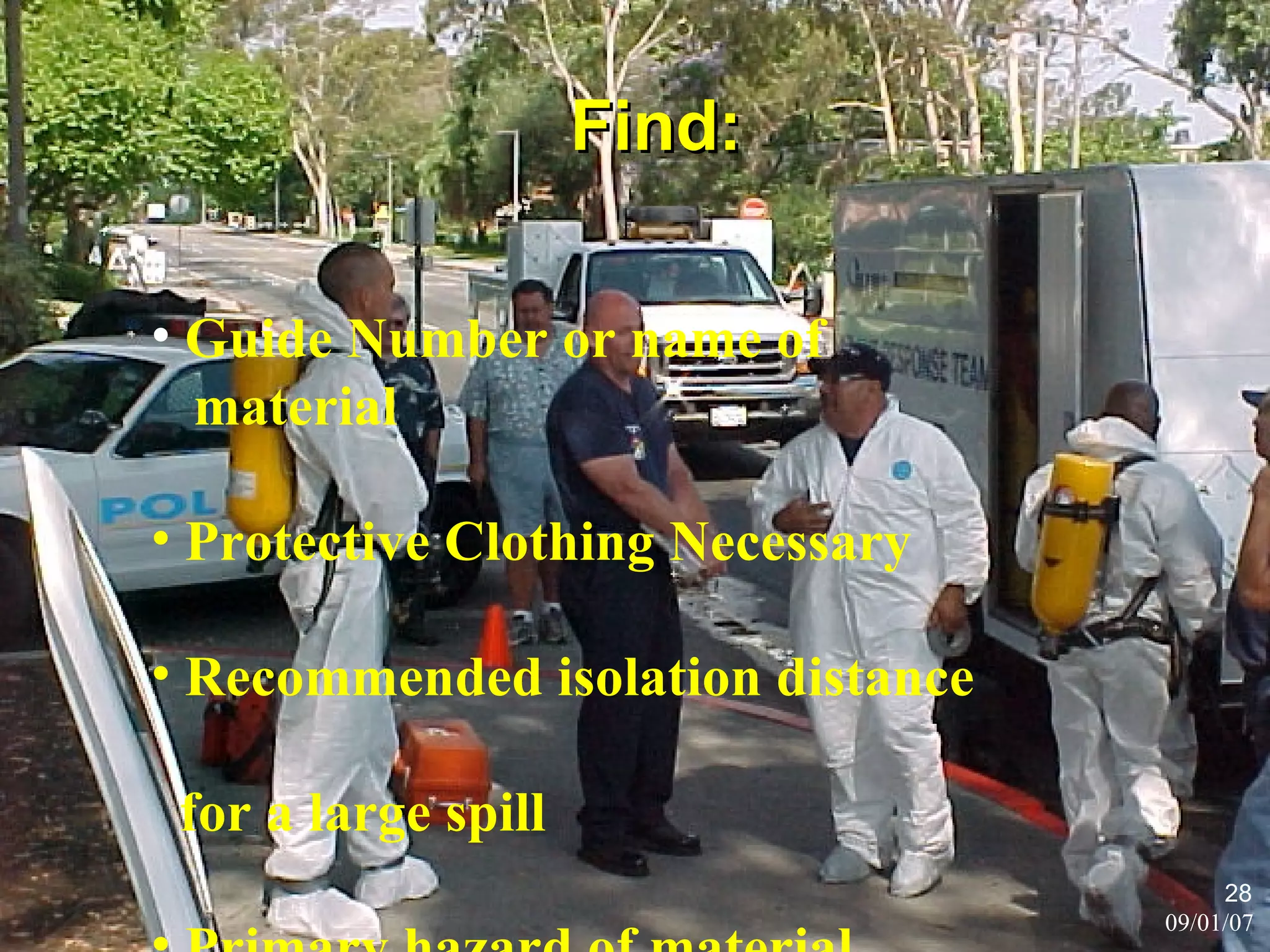 Using the Emergency Response Guidebook | PPT