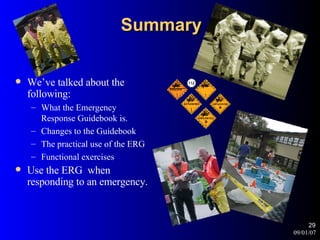 Using the Emergency Response Guidebook | PPT