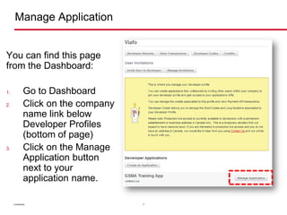 Using the GSMA OneAPI Gateway | PPTX | Cloud Computing | Internet