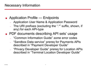Using the GSMA OneAPI Gateway | PPTX | Cloud Computing | Internet
