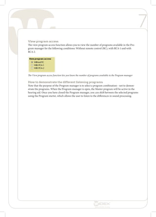 Using The Program Manager In Mind440 Fittings | PDF