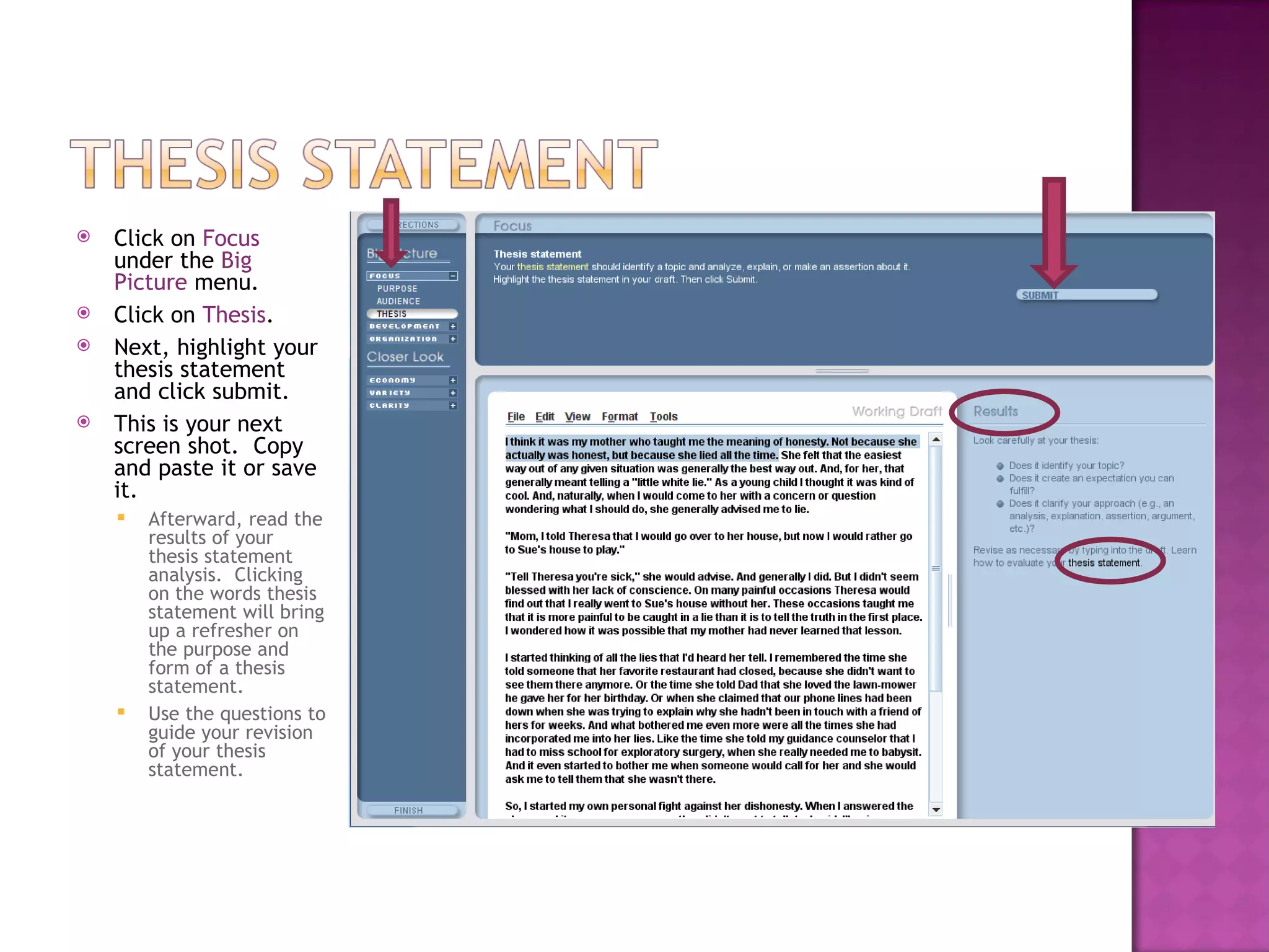 Using the SAS Revisor | PPT