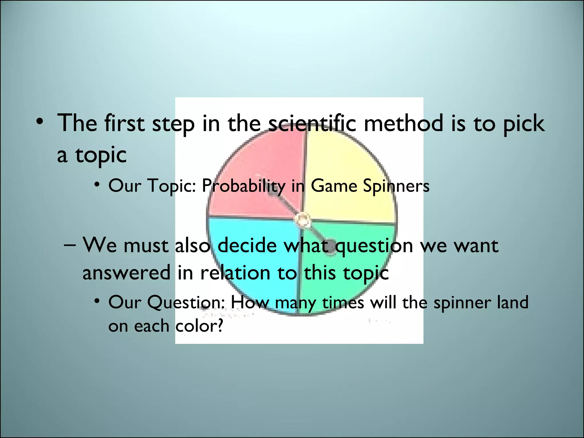 Using the Scientific Method | PPT