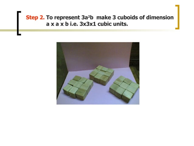 Using unit cubes 3 | PPT