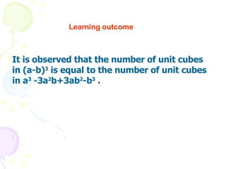 Using unit cubes 4 | PPT