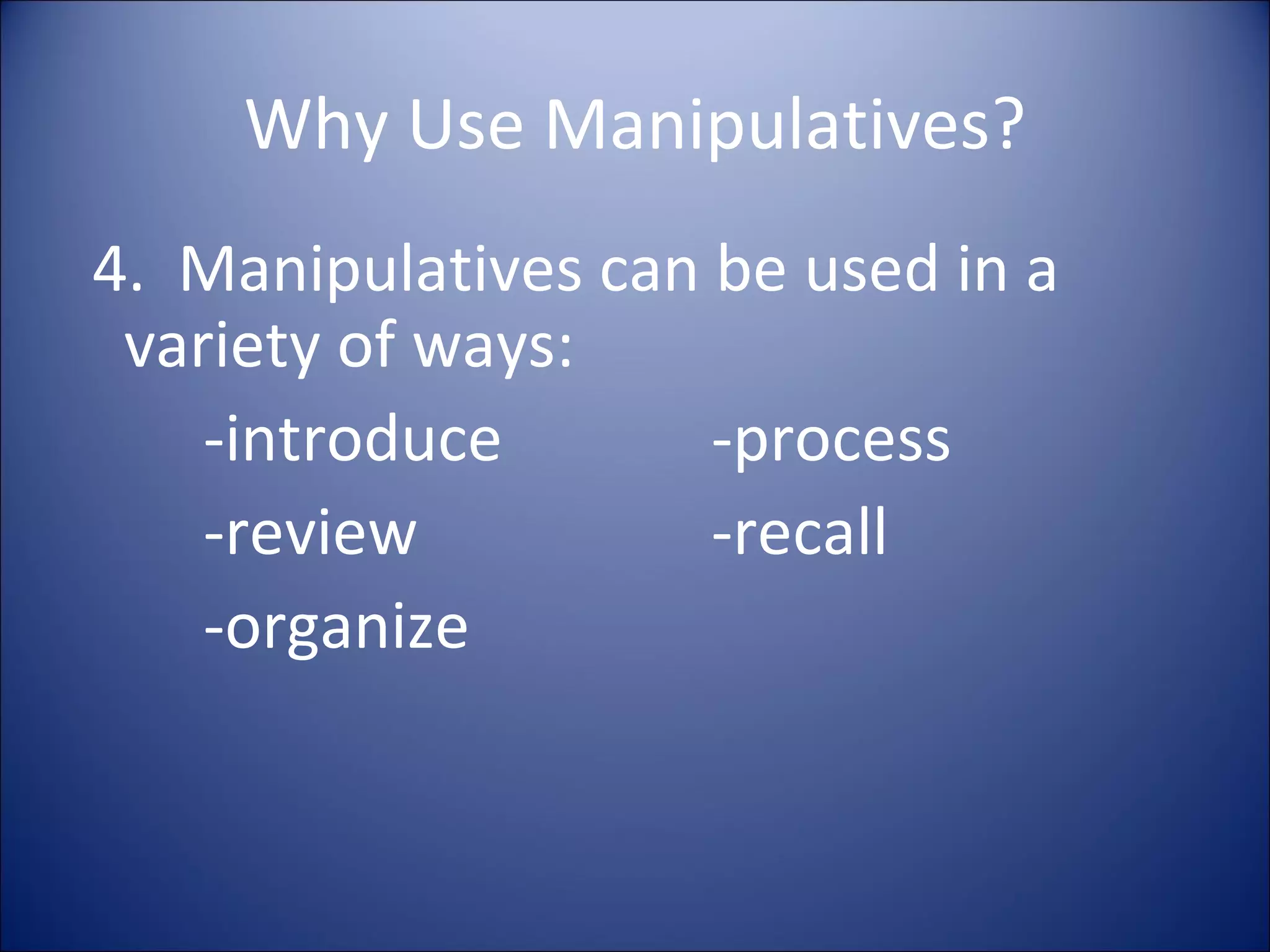 Using Visual Aids & Manipulatives in EFL | PPT