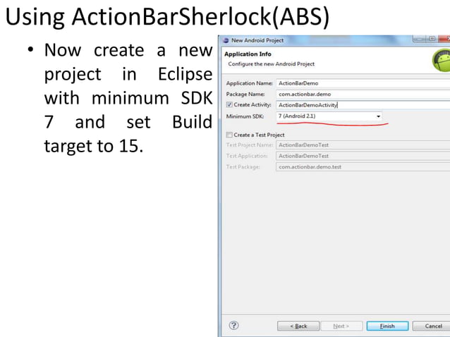 Action Bar Sherlock Tutorial