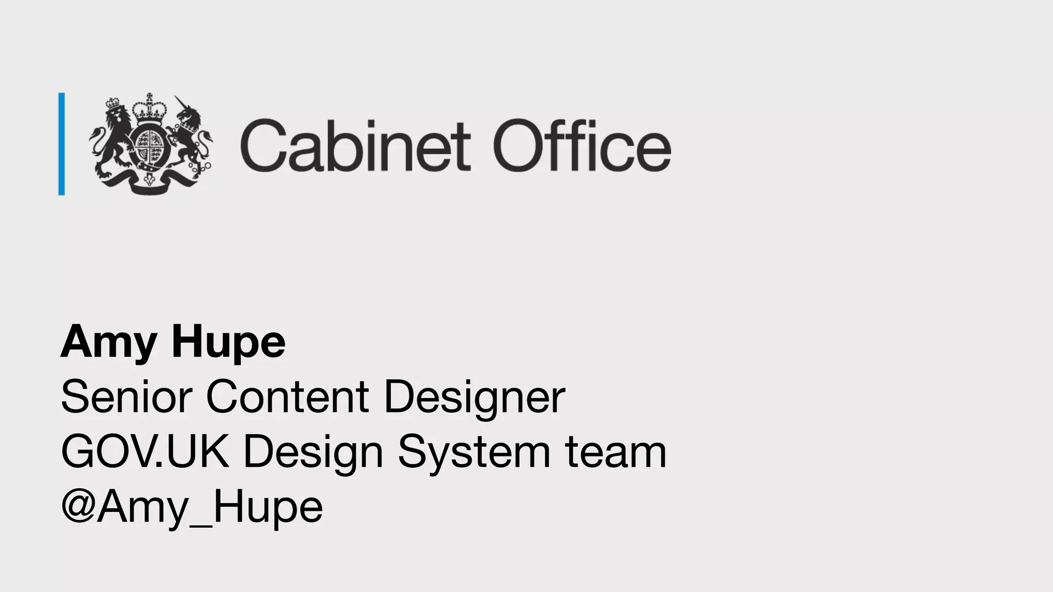 Using a design system to promote accessible design | Amy Hupe | PDF