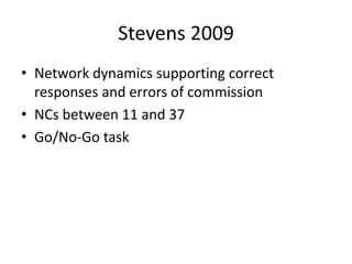 ADHD as a model for understanding neural network dynamics | PPTX