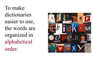 Using a Dictionary | PPT