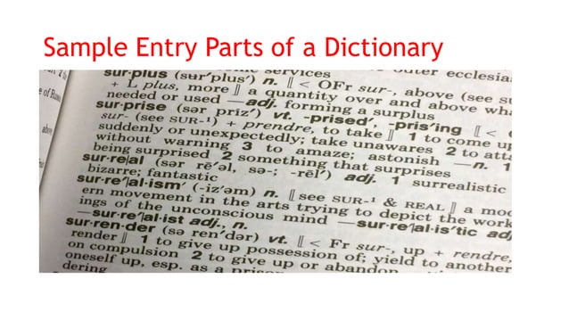 Using a Dictionary.pptx | Books and Literature