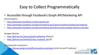 Using Advertising Platforms for Social Good | PPT