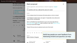 Using advice process (with Loomio) | PPT