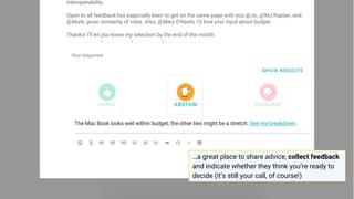 Using advice process (with Loomio) | PPT