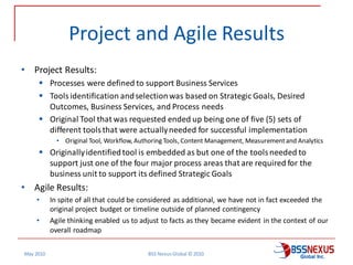 Using agile for business process design and development oct 19, 2010 ...