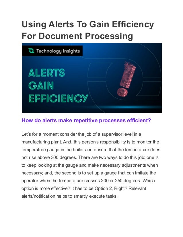 Using Alerts To Gain Efficiency For Document Processing.pdf