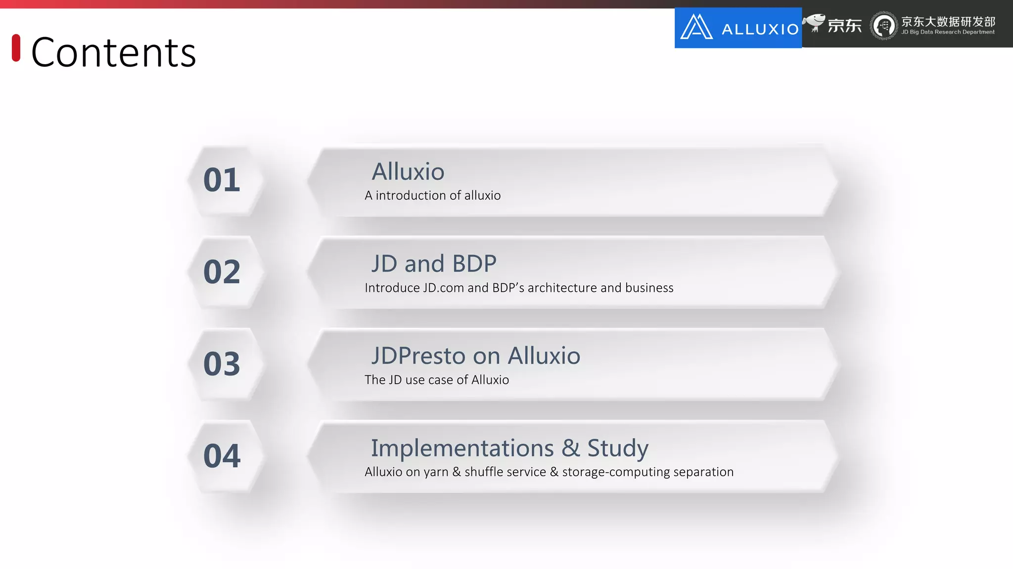 Using Alluxio as a Fault Tolerant Pluggable Optimization Component to Compute Frameworks of JD ...